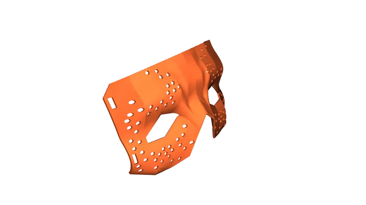 Orthosis Facial prototype by Hayakprintstuff | Download free STL model ...