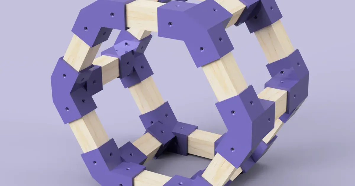 Hexagon Joint Collection by Odd Inventor | Download free STL model ...
