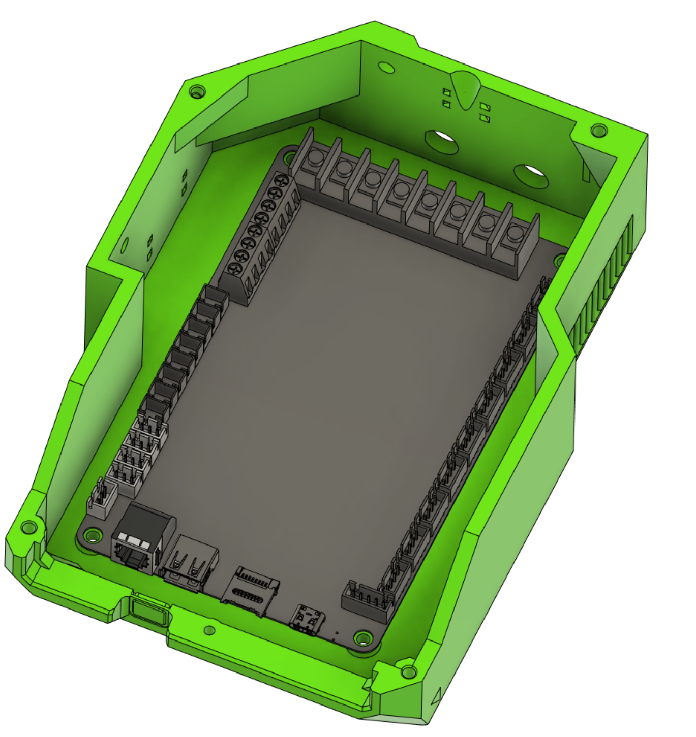 Electronics case for V-Minion with BTT Octopus V1.1 board (untethered ...