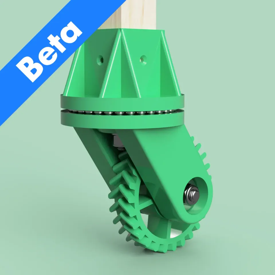 Caster Wheel (beta) by Odd Inventor | Download free STL model ...