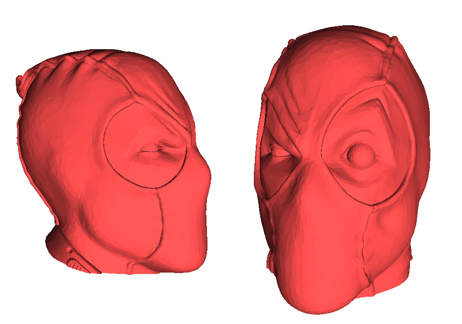 Life-Sized Deadpool Head (Eastman) by Triple G Workshop | Download free ...