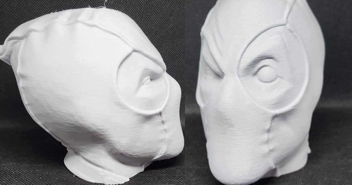 Life-Sized Deadpool Head (Eastman) by Triple G Workshop | Download free ...