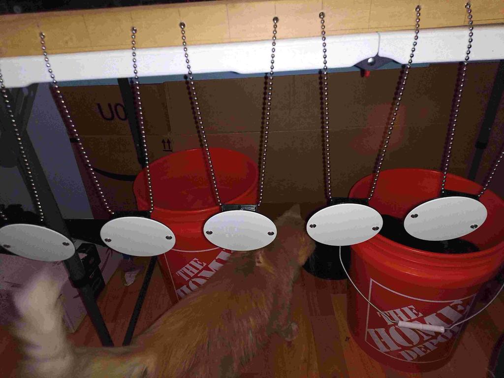 Airsoft 5 steel plate hanger target rack by Matt | Download free STL ...