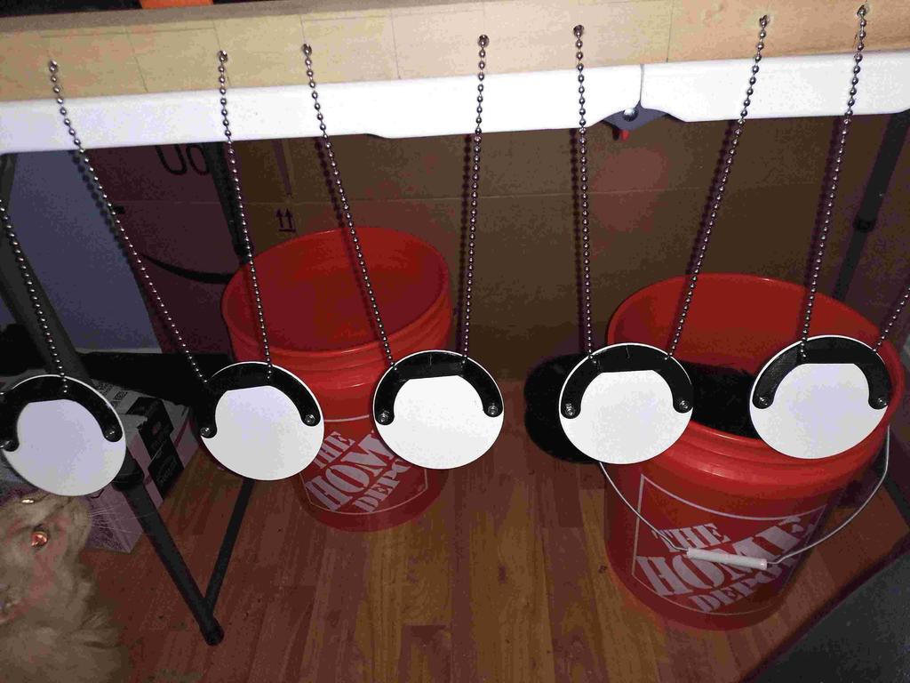 Airsoft 5 steel plate hanger target rack by Matt | Download free STL ...