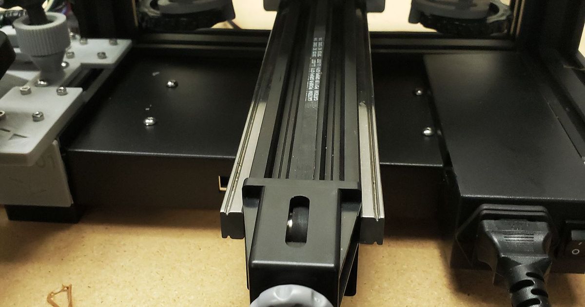 TAC-01 Y Axis Linear Rail Carriage Mounts for Light Weight Carraige Ender 3 Style Printers 4040 ...