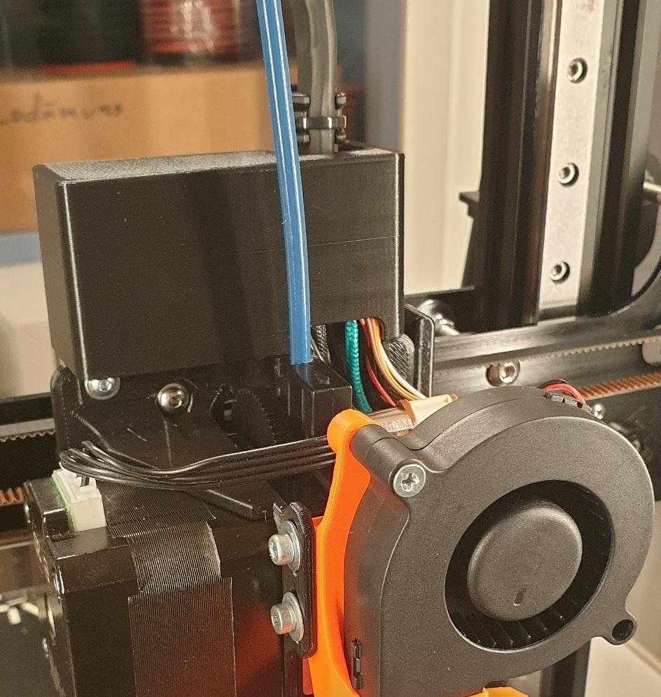 Ender 3 3DFused linear rail Titan AERO mount and duct by JSB | Download ...
