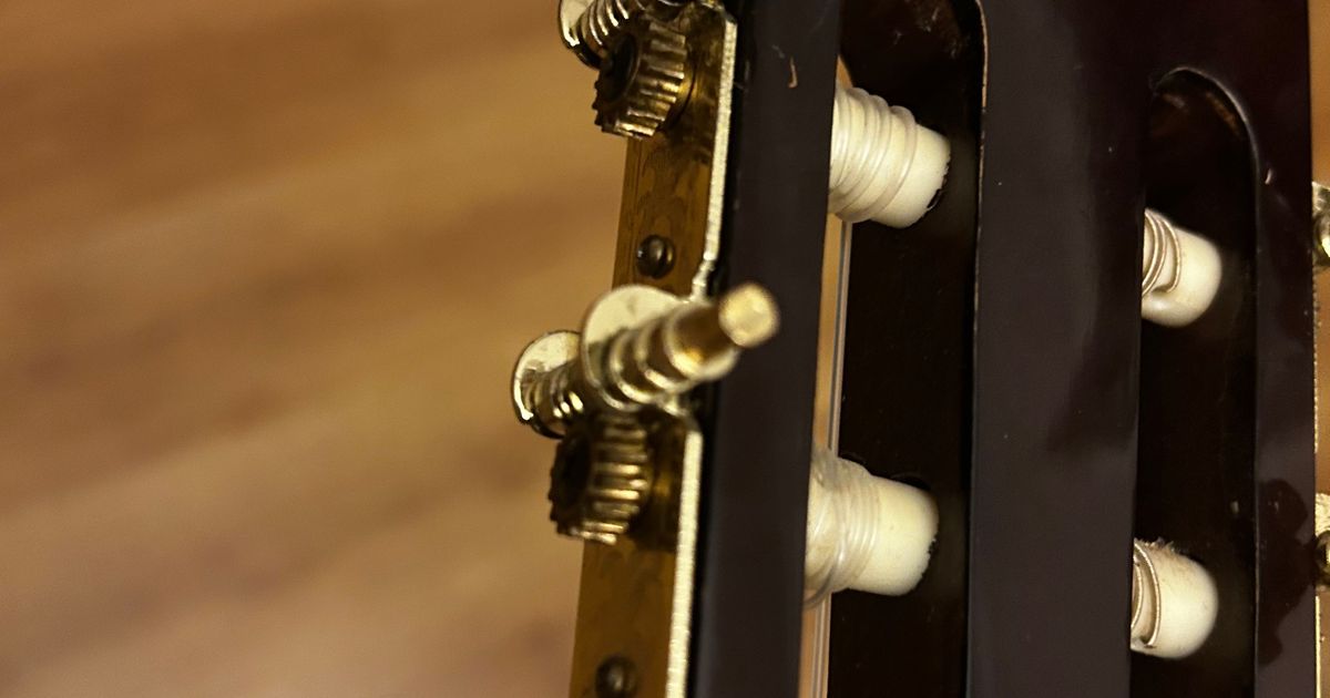 Guitar Tuning Machine Handle by Tayfun güneş | Download free STL model ...