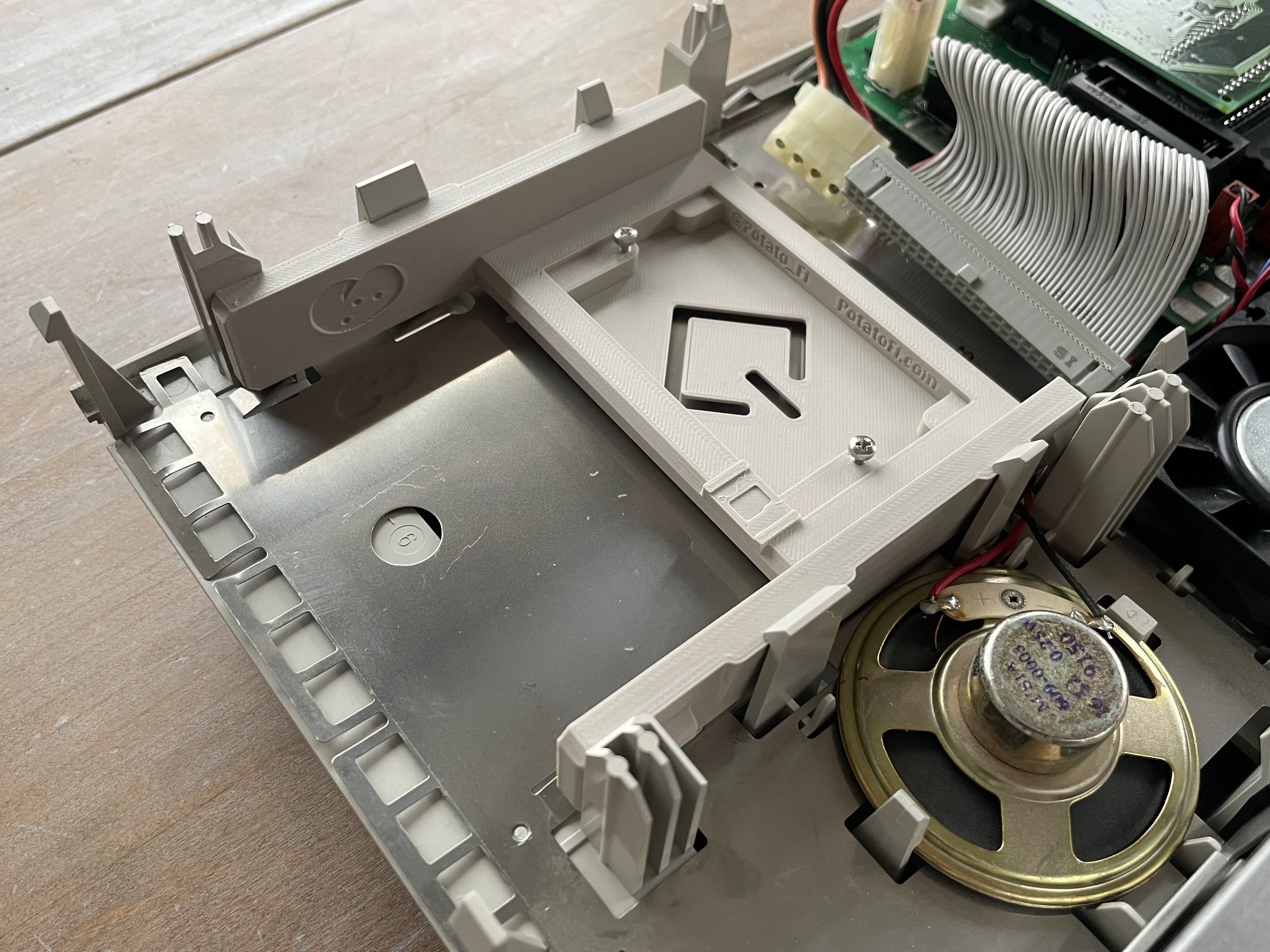 BlueSCSI 1.1a Macintosh LC Bracket by PotatoFi | Download free STL ...