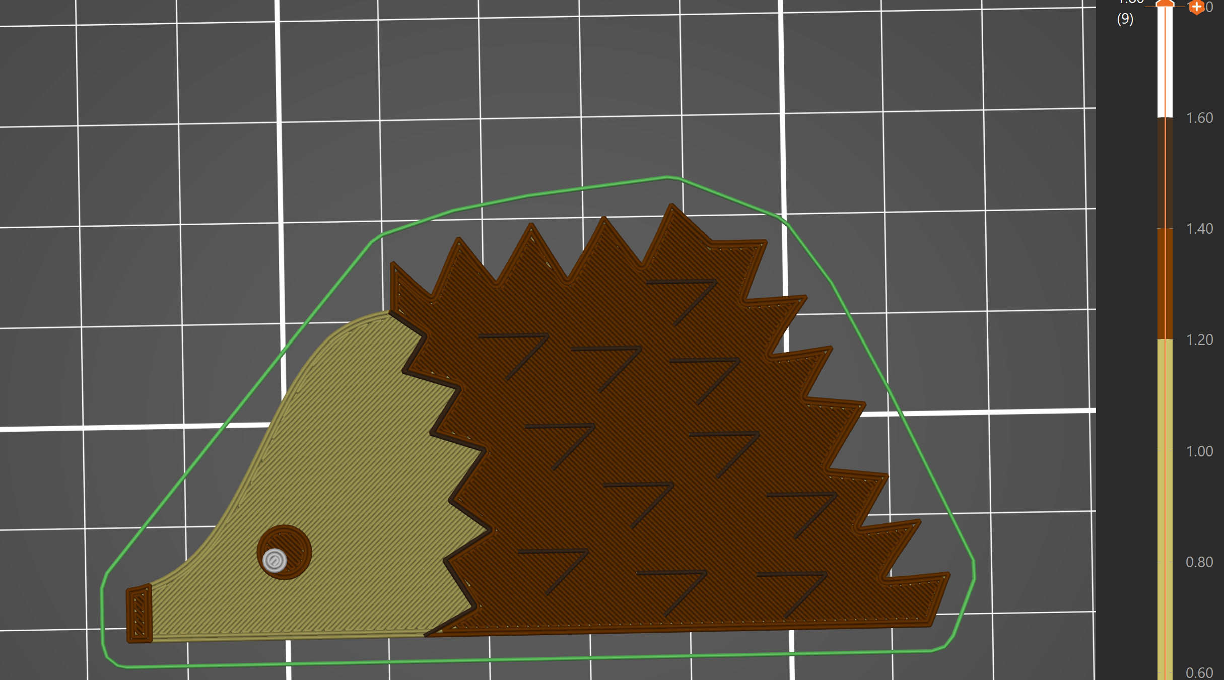 🦔 Tessellating hedgehog by sh | Download free STL model | Printables.com