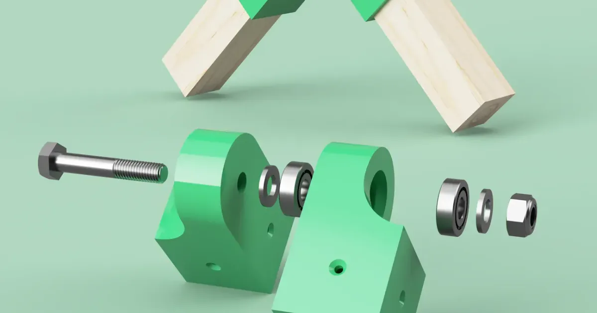Pivot: Bolt and Bearing Collection by Odd Inventor | Download free STL ...