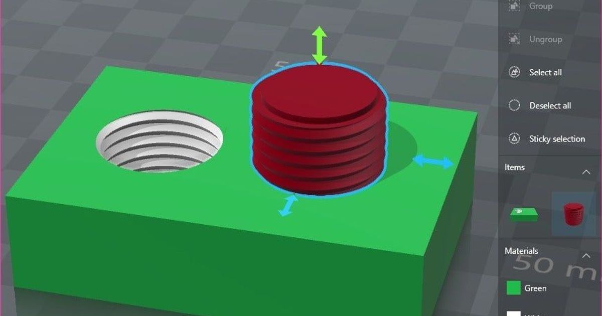 M19-2 Rotary Tool Thread by mgx | Download free STL model | Printables.com
