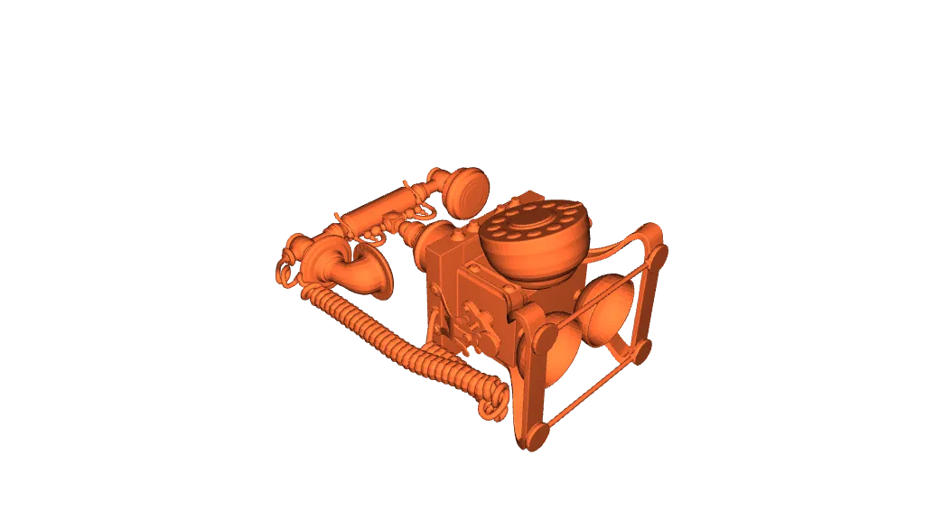 Old Time Phone by Peter Farell | Download free STL model | Printables.com