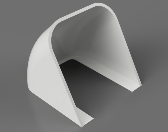 Air-Vent Deflector (Vase Mode) by grizzie17 | Download free STL model ...