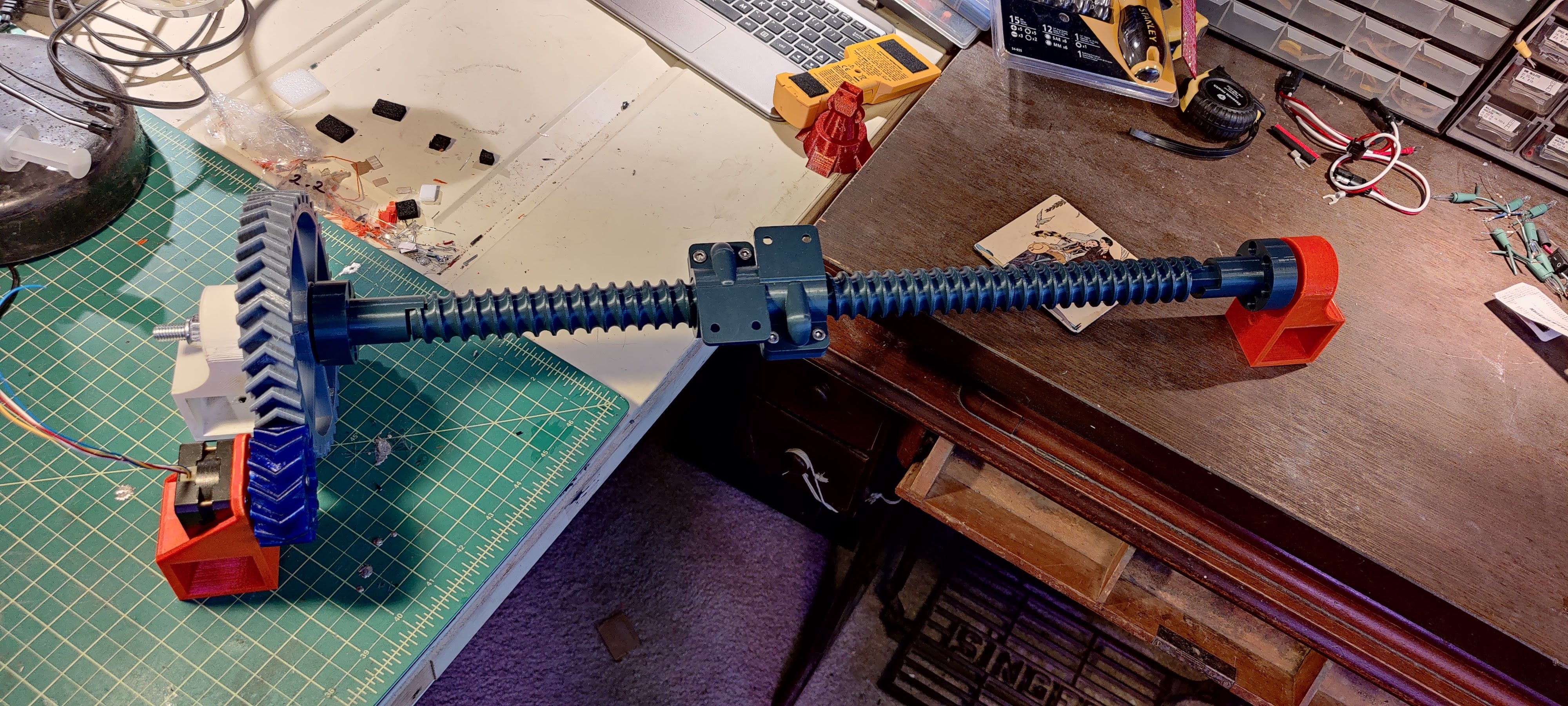 Modular Ball Screw Linear Actuator por Odd Inventor | Descargar modelo ...