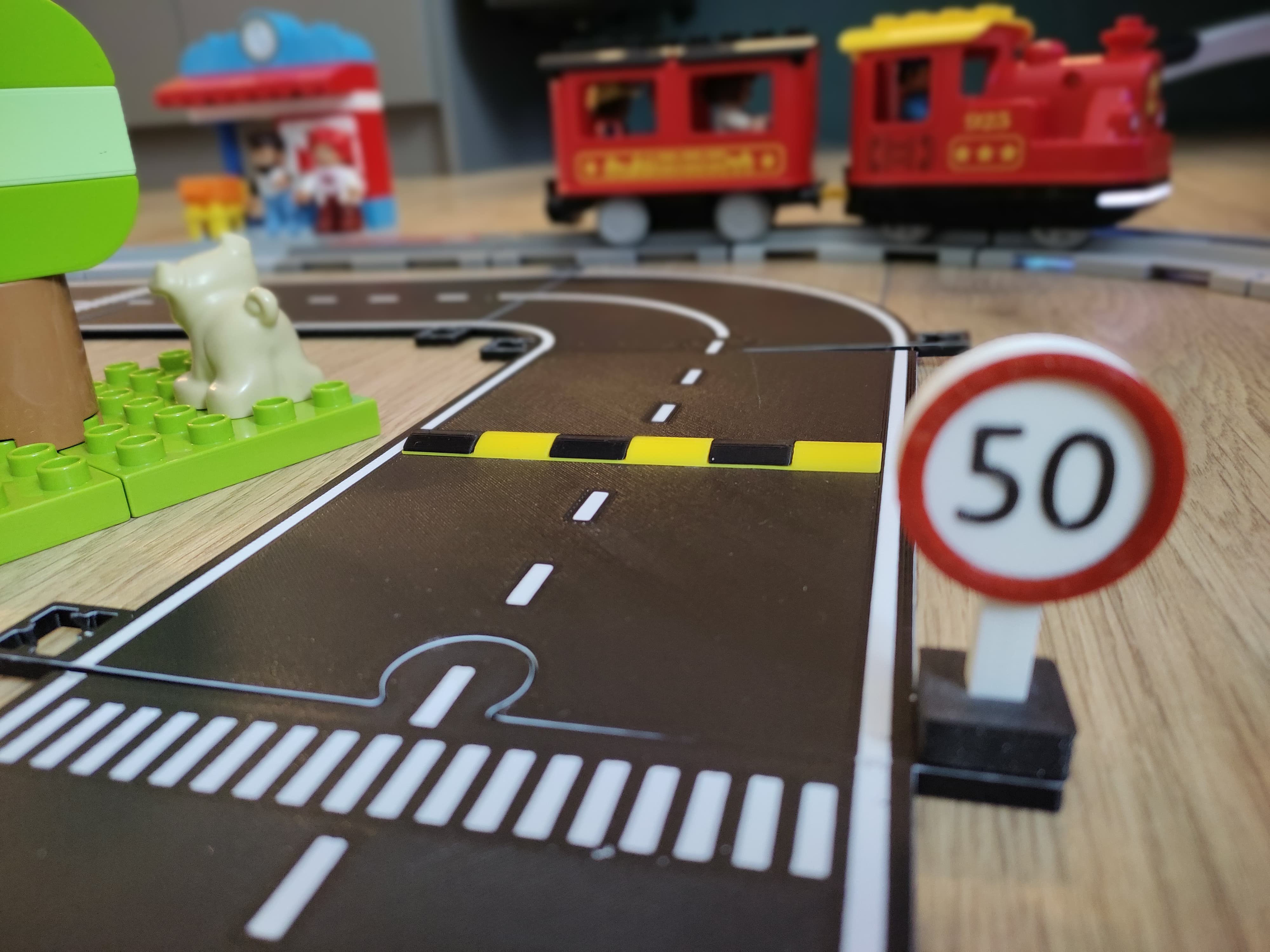 Foldable road toy by Adam | Download free STL model | Printables.com