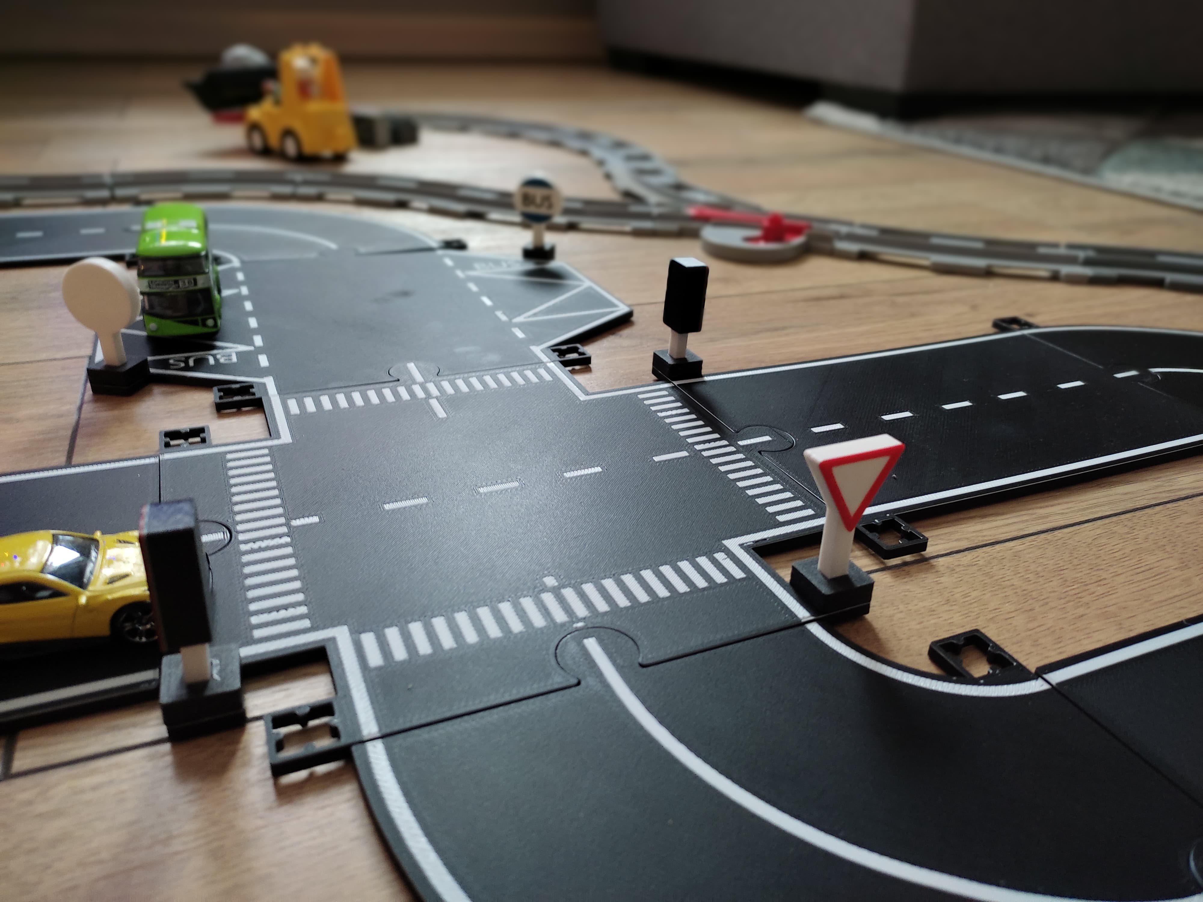 Foldable road toy by Adam | Download free STL model | Printables.com