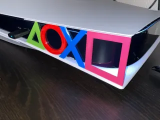 PlaySation PS5 Logo by 3D_Design | Download free STL model | Printables.com