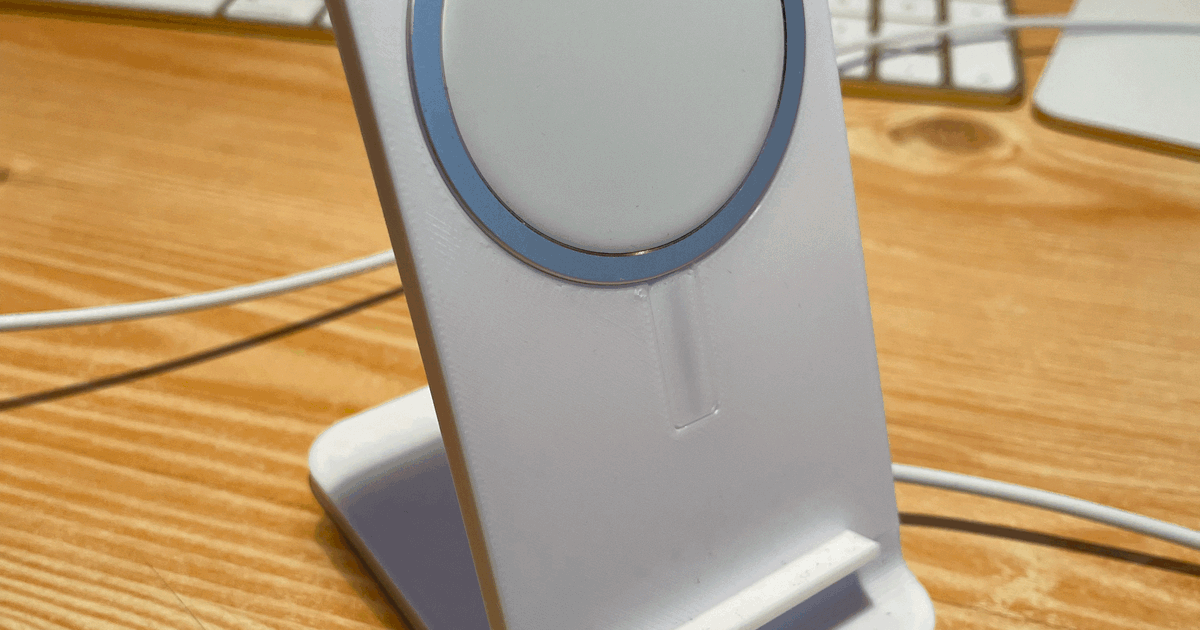 iPhone 12/13/14 MagSafe Stand by 3D_Design | Download free STL model ...