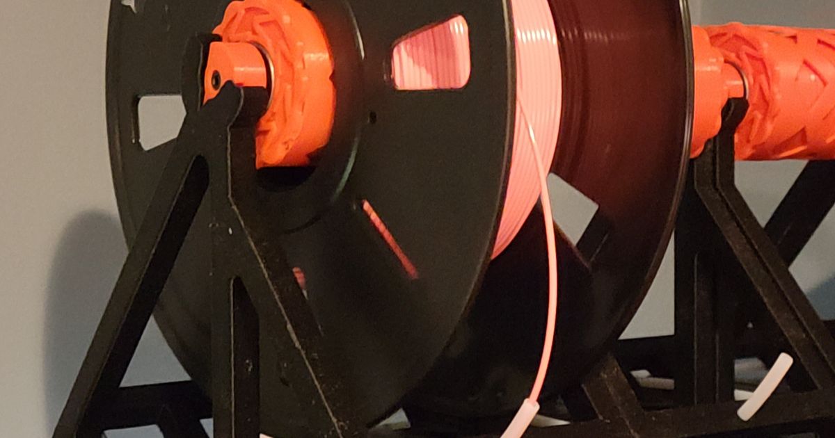 Modular Spool Holder by Drakka01 | Download free STL model | Printables.com