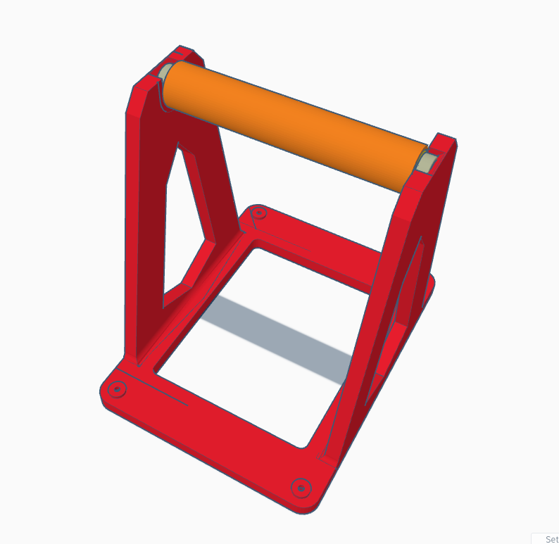 5KG Bearing Spool Holder (eSun) by NoM | Download free STL model ...