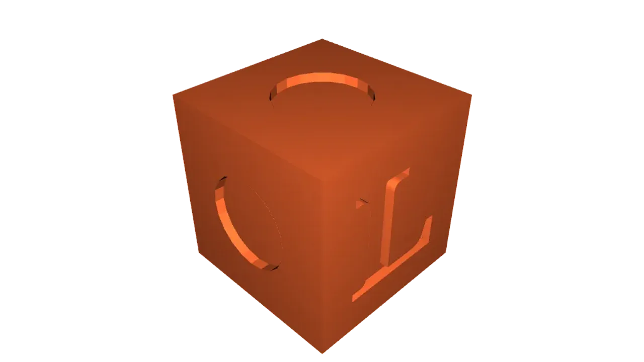 Left Right Center Dice by Matthew Letourneau | Download free STL model ...