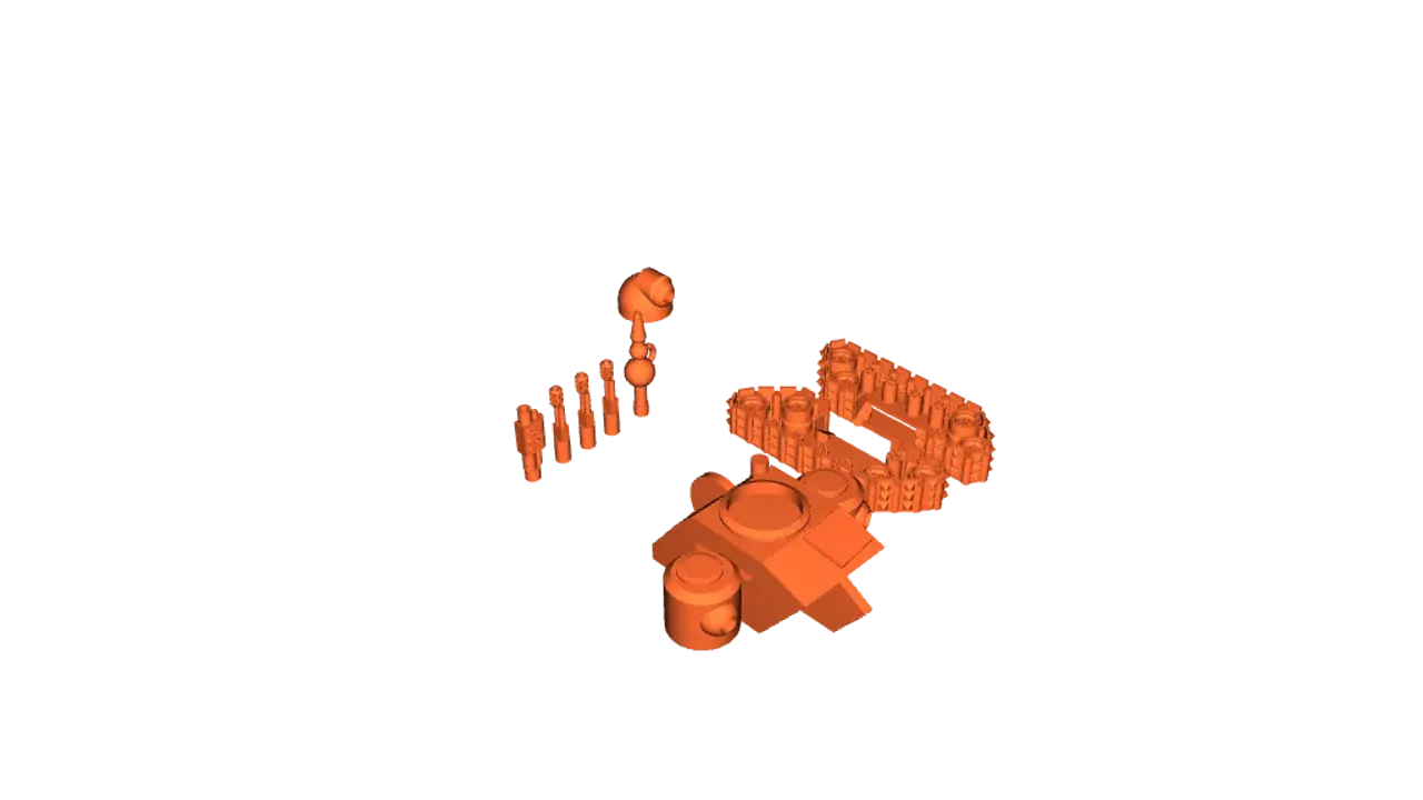 Grot Tank V5 by Fiendrunner | Download free STL model | Printables.com