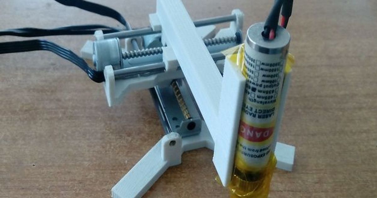 My mini Laser CNC by MakeSimple | Download free STL model | Printables.com