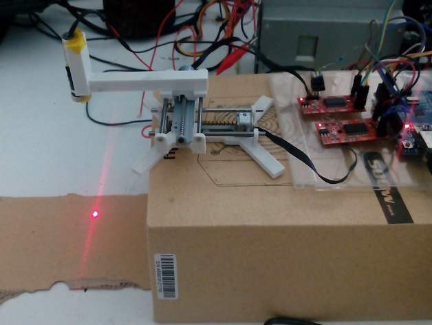 My mini Laser CNC by MakeSimple | Download free STL model | Printables.com