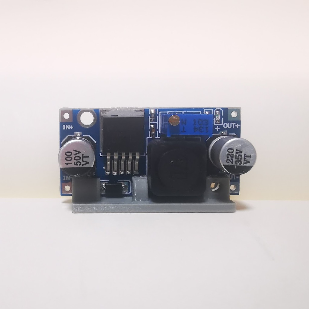 LM2596 Upright Mount by janosrusiczki | Download free STL model ...