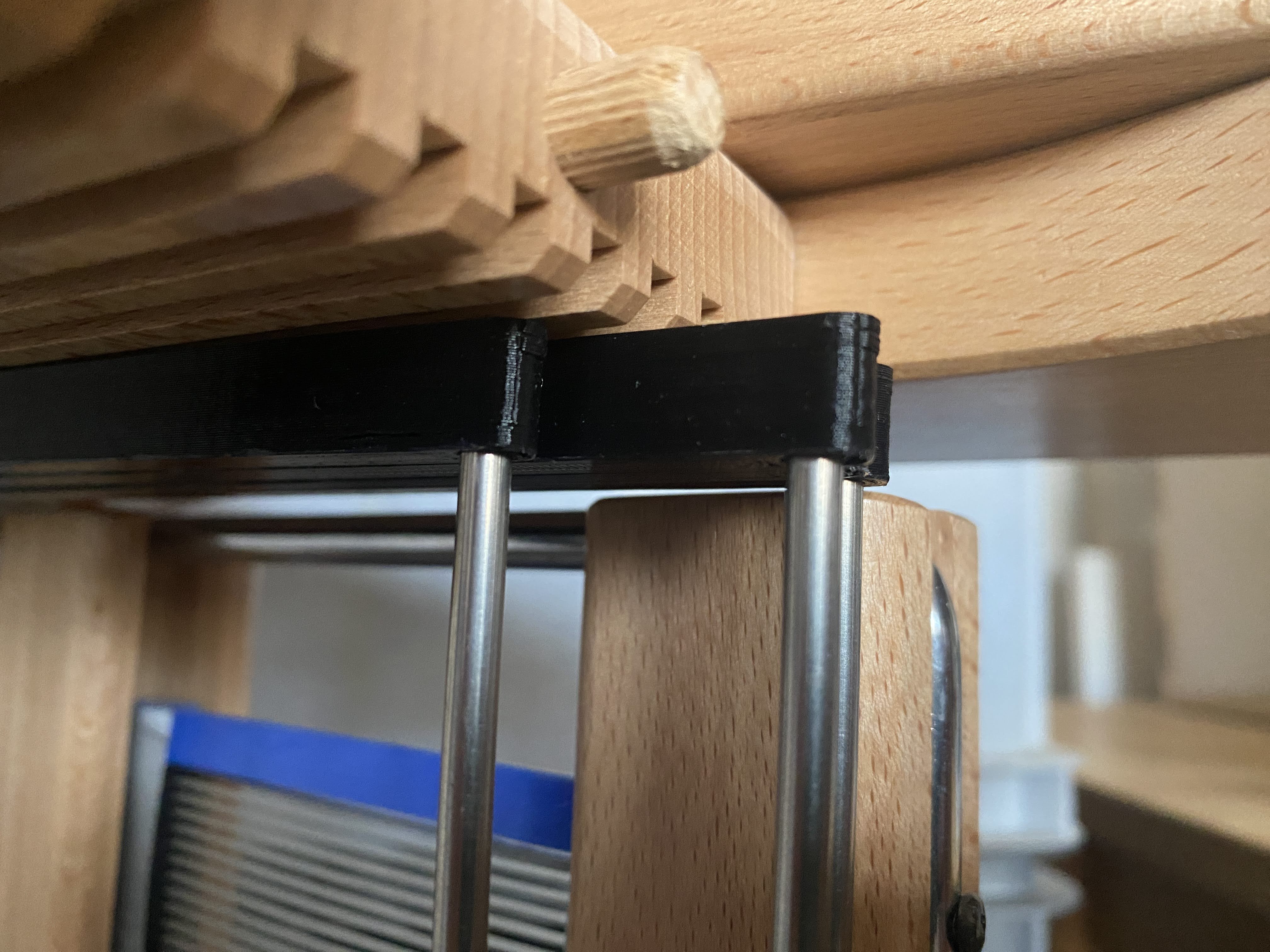 Louët Kombo/Magic Dobby loom shaft side by pip | Download free STL ...