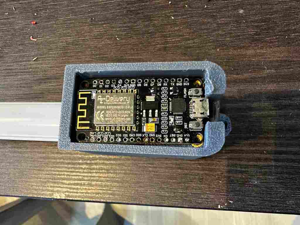 ESP8266 Wled Wall Mount by Shoam Elbaz | Download free STL model ...