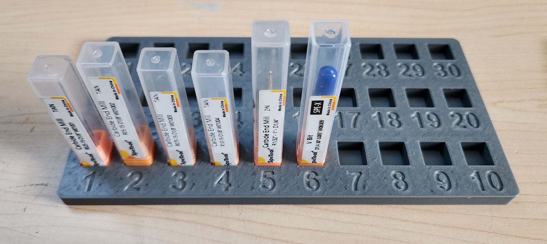 CNC Bit Holder SpeTool by Andrew | Download free STL model | Printables.com