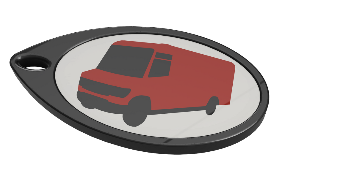 mercedes vario keychain by N3D-productions | Download free STL model ...