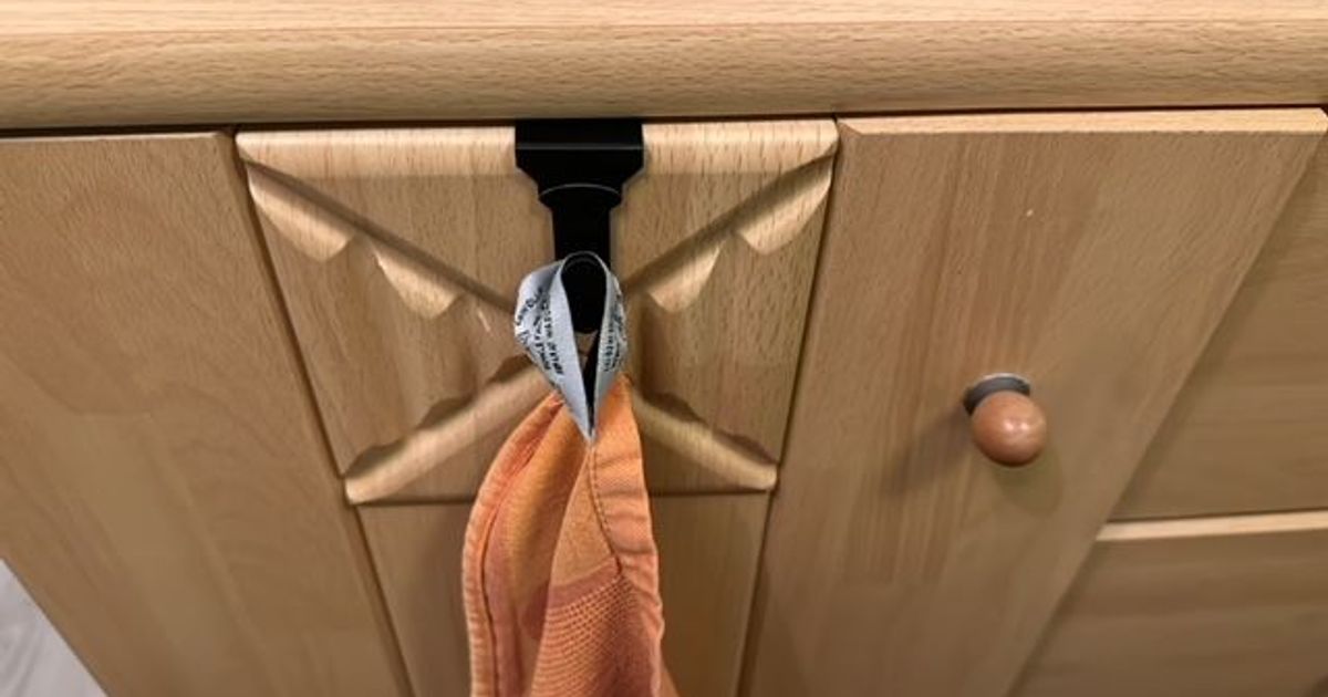 Cabinet Door Drawer Hook by TiGi123 | Download free STL model ...