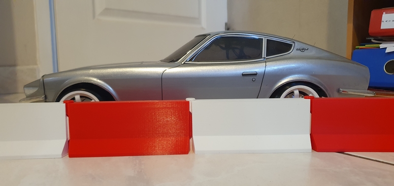 Jersey Barrier for 1/10 RC Car by Phenix2984 | Download free STL model ...