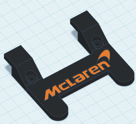 Lego McLaren Wall mount von ChillyPenguin | Kostenloses STL-Modell ...
