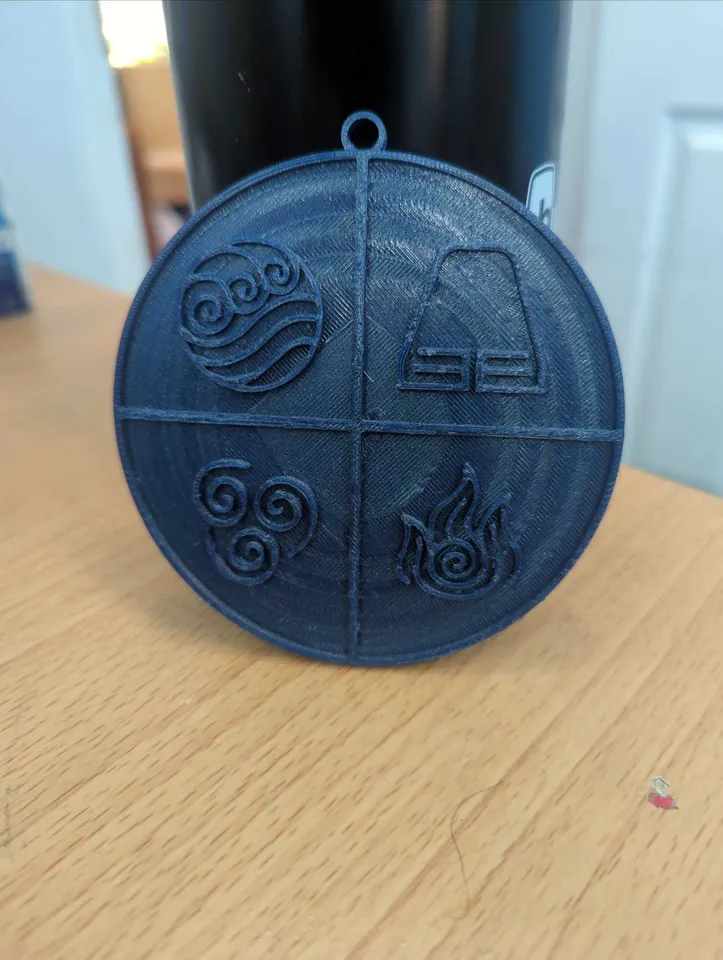 Avatar - Elements Medallion by Jazz Cabbage | Download free STL model ...