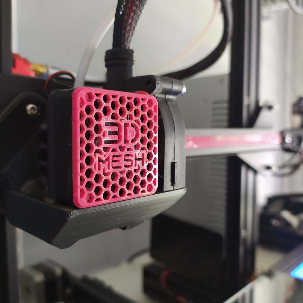 Red Squirrel Compact Fan Housing Ender 3 - Pro and CR10 - 1mm Wide by ...