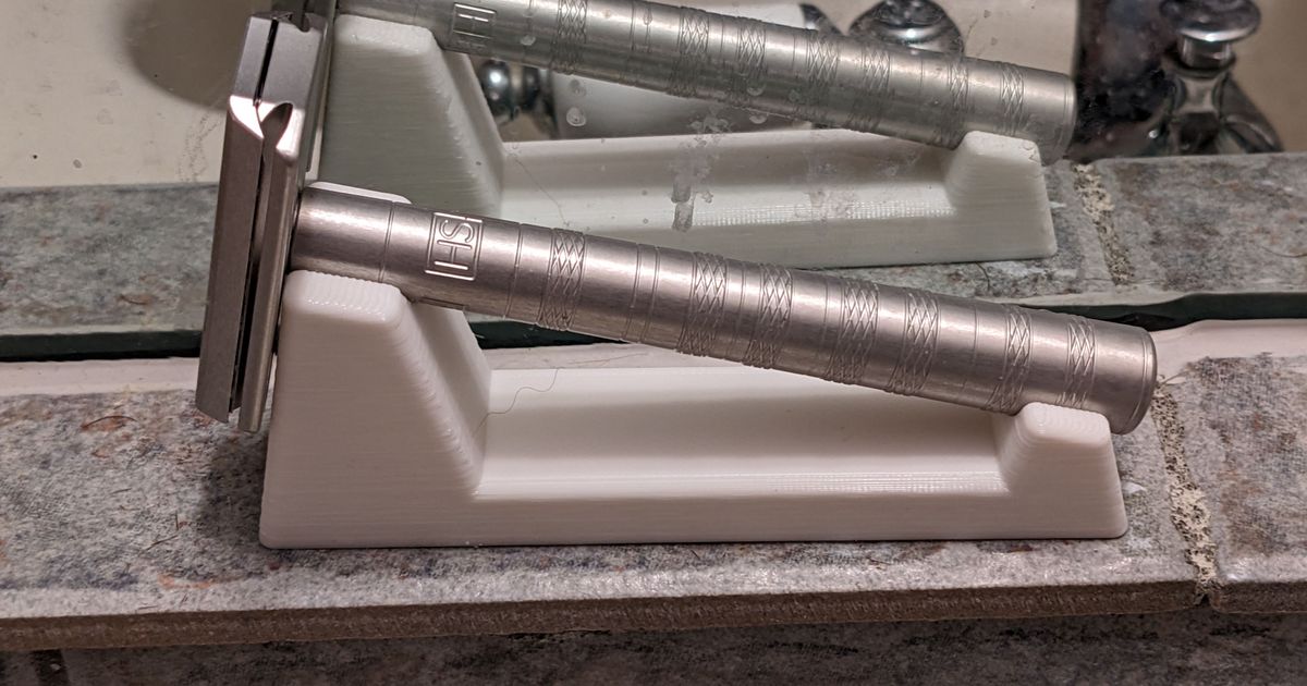 Henson Razor Stand by TimW | Download free STL model | Printables.com