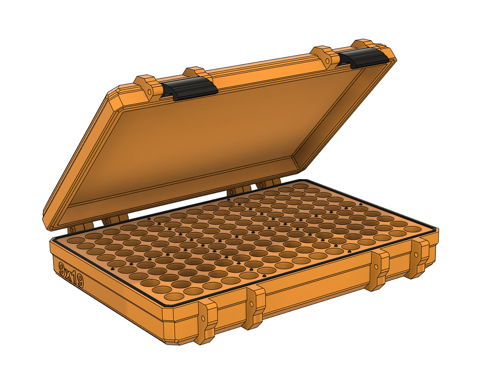 MAK Ammo Box 9x19mm Para - 150pcs by mak77 | Download free STL model ...