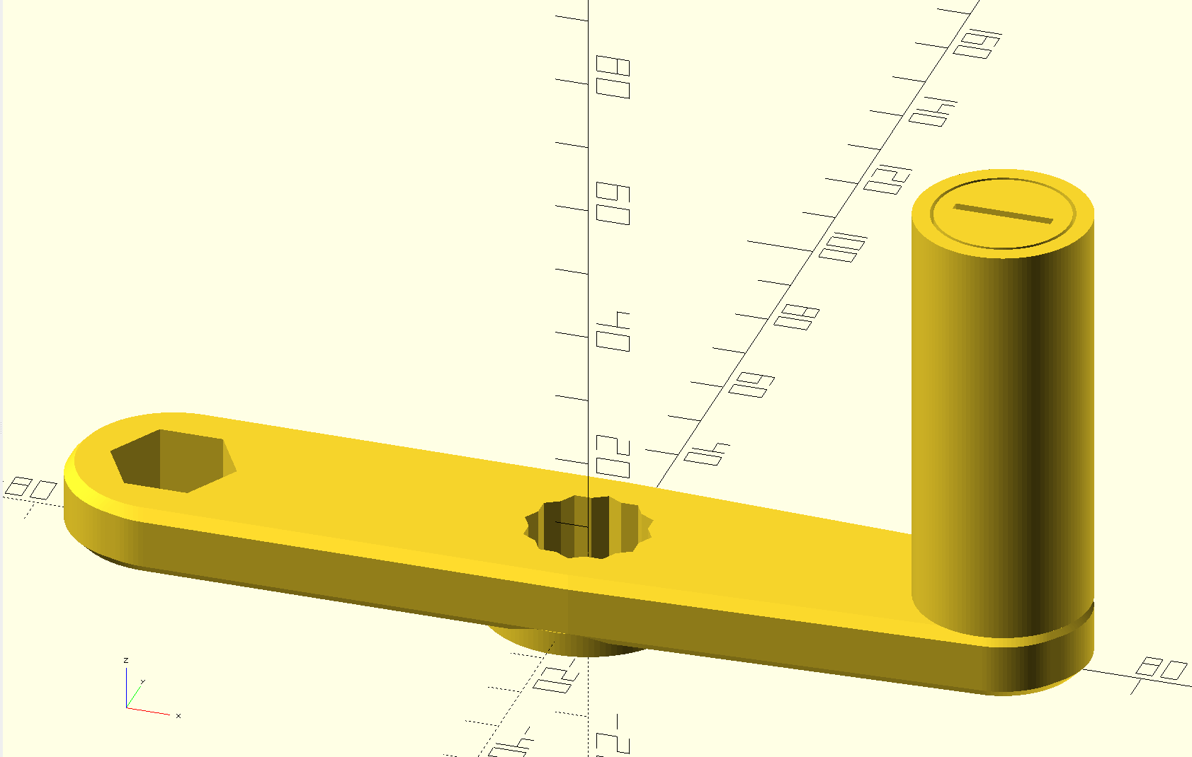 Machinist's Speed Vise Handle by mcdanlj | Download free STL model ...