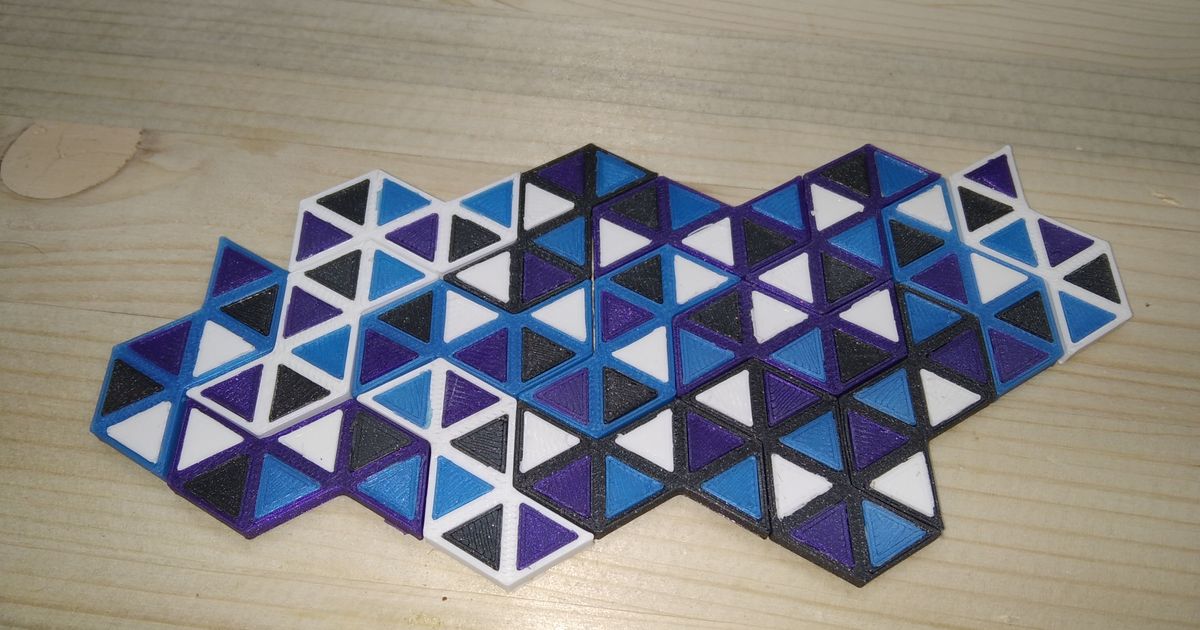 Tesselating mosaic by Alejandro | Download free STL model | Printables.com
