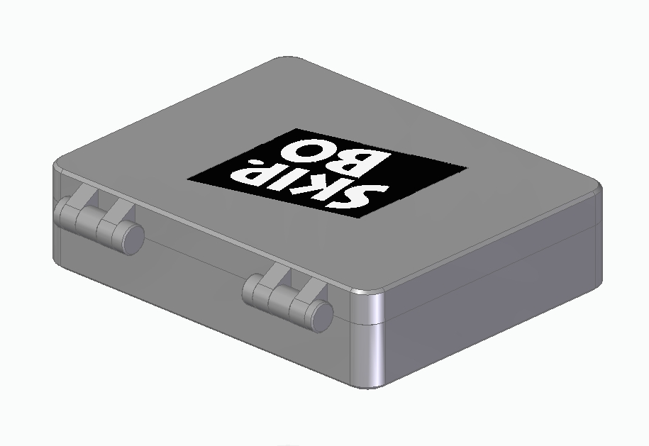 Skip-Bo Box, hinged by JBoe | Download free STL model | Printables.com