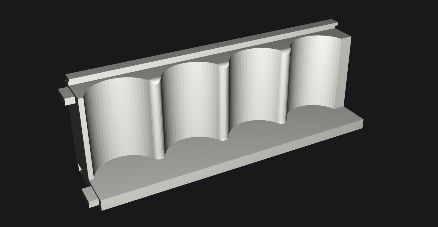 10ml Modular Paint Rack by 3D Logic | Download free STL model ...