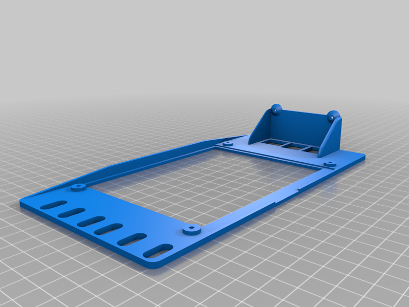 5.83 inch Waveshare E-Ink & Raspberry Pi 3b+ mount for 19" server rack ...
