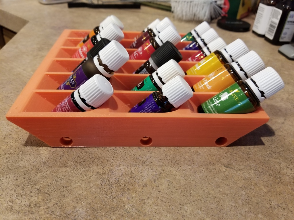 Essential Oils tray organizer display by GenCab | Download free STL ...