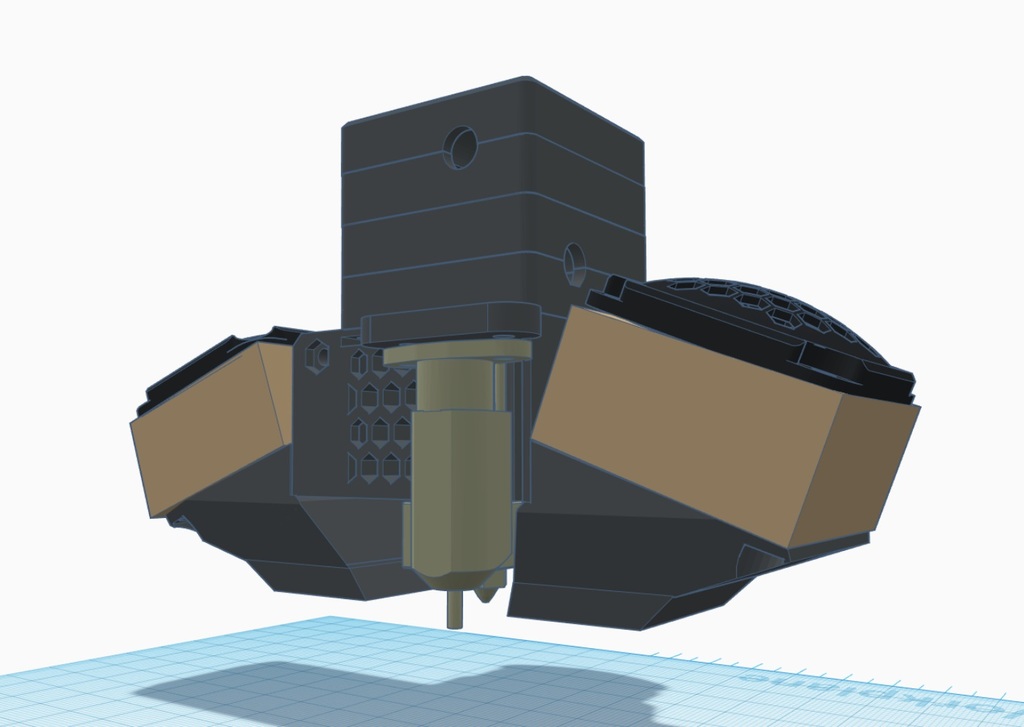 Ultimaker Original Plus with E3D v6, dual fan, and BLTouch print head ...