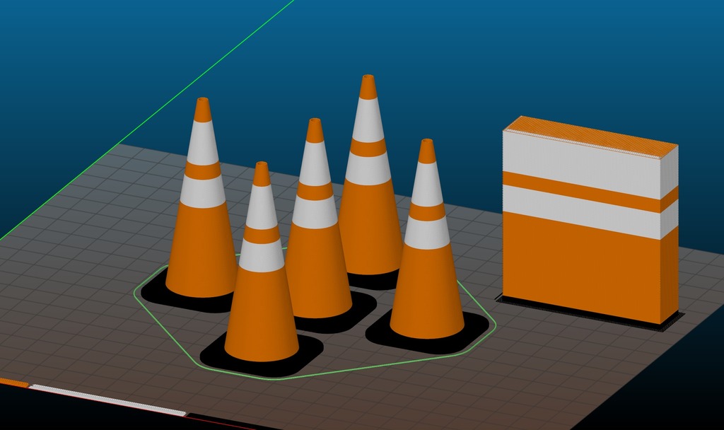 1:10 Scale Traffic Cone by GenCab | Download free STL model ...