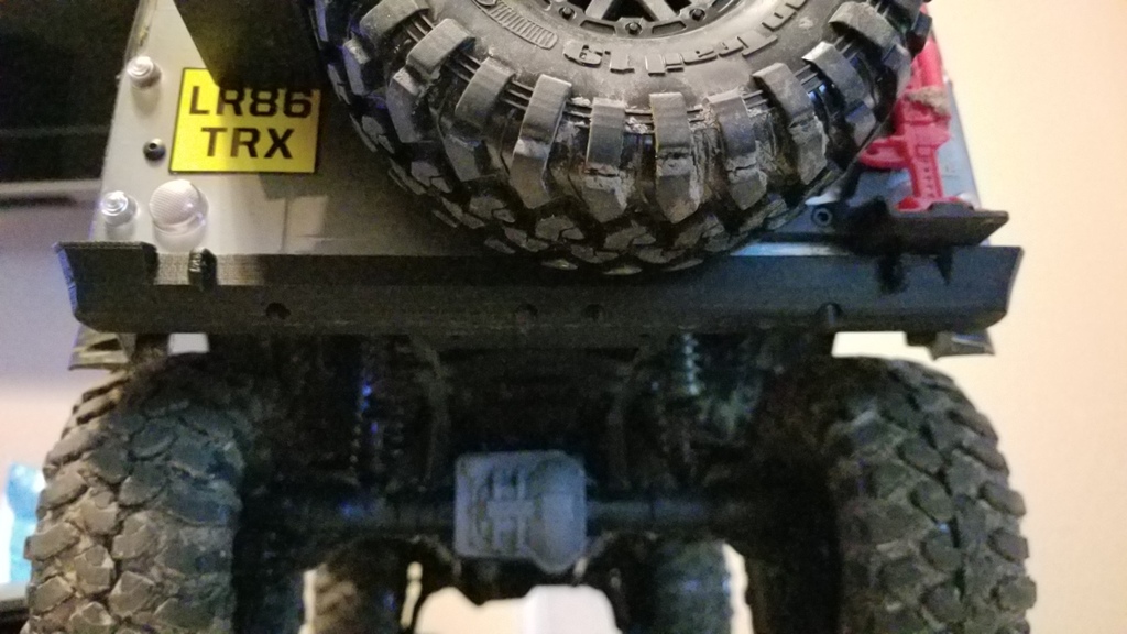 Trx-4 Defender crawl bumper by GenCab | Download free STL model ...