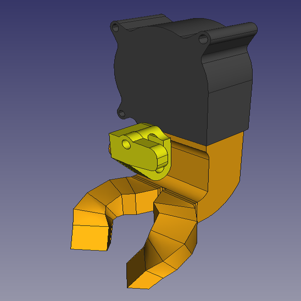 Nozzle fan cooler for Rebel II by OSi | Download free STL model ...